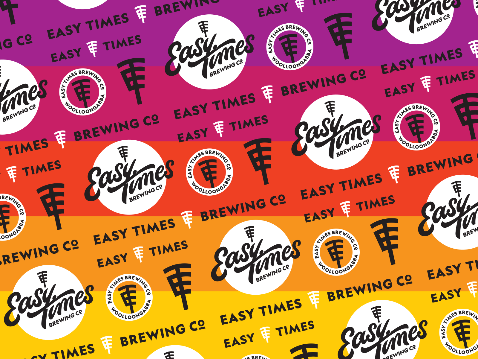 Easy Times Brewing Co. by Matt Vergotis on Dribbble