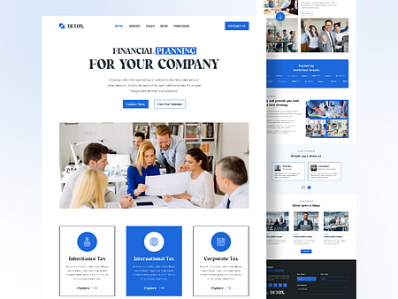 Home Page UI designs, themes, templates and downloadable graphic ...