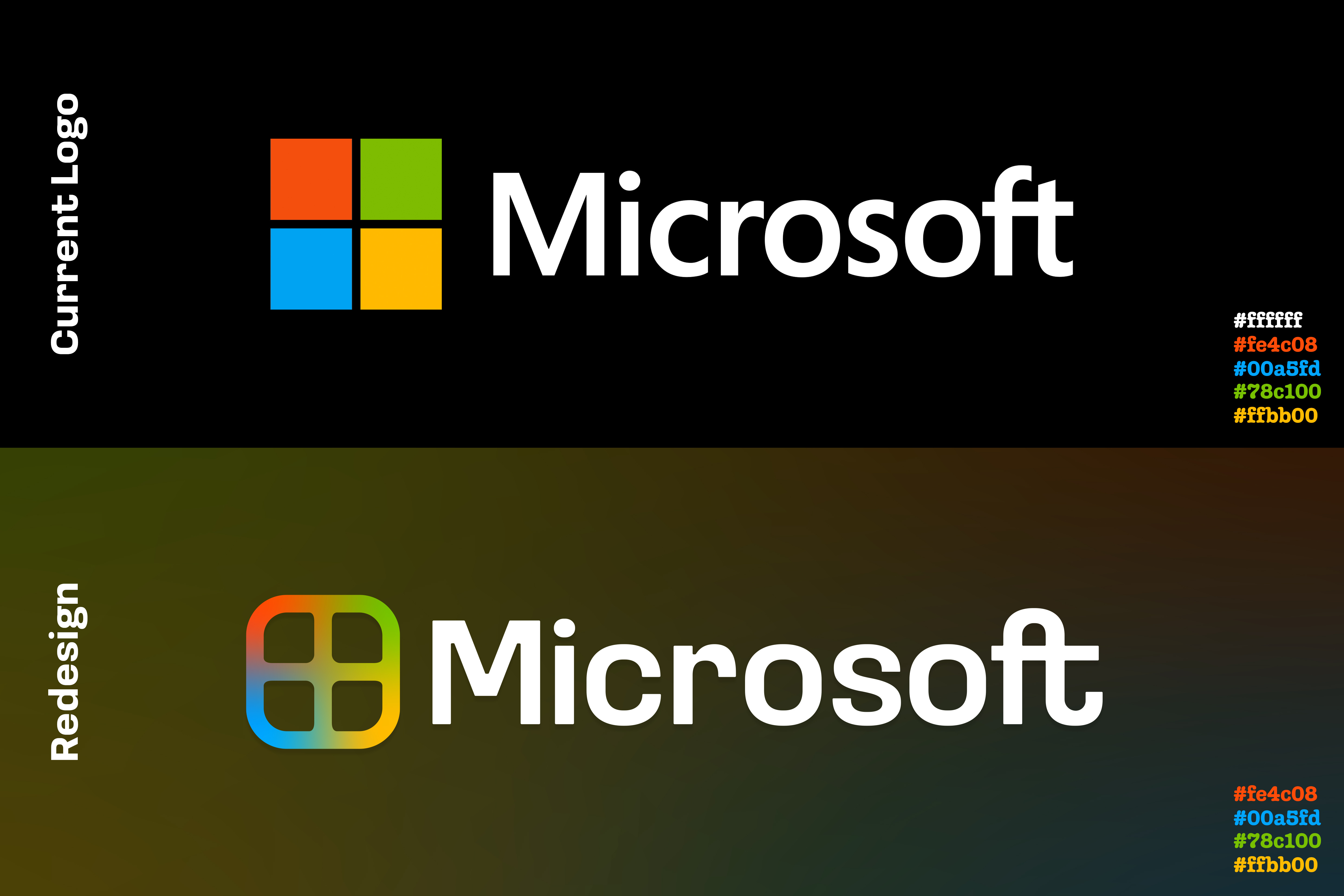 Microsoft Rebrand by 999Designs on Dribbble