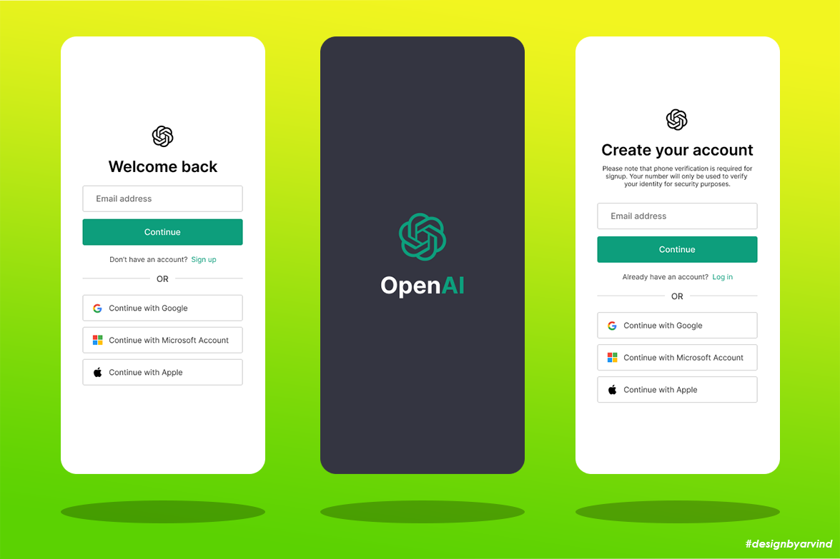 ChatGPT-Redesigned by Arvind V on Dribbble