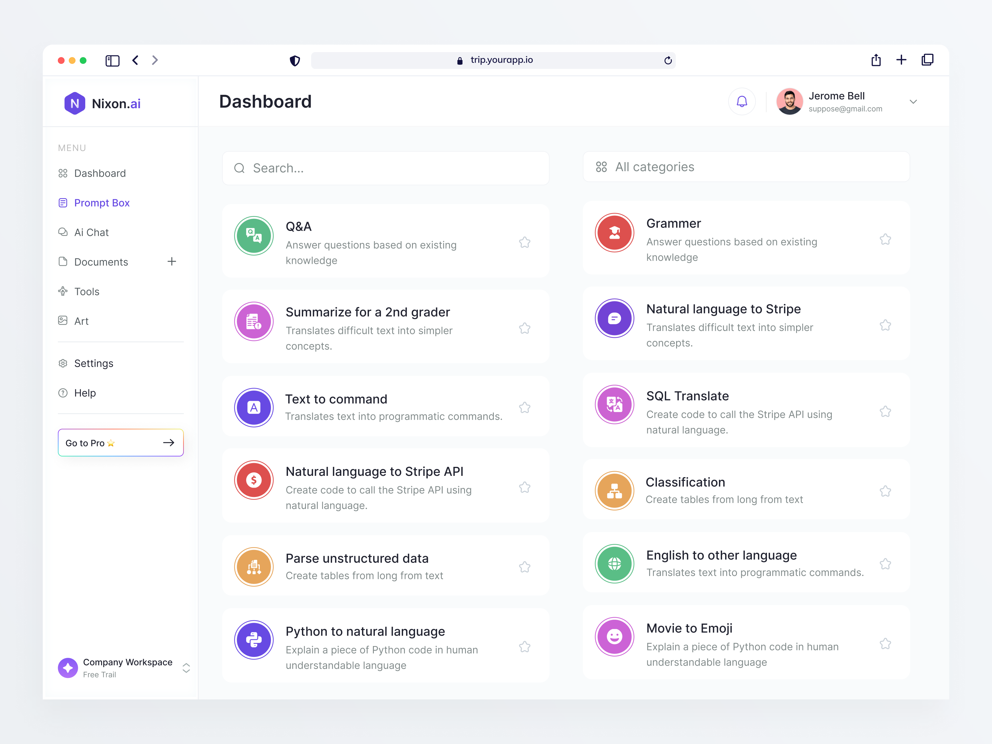 Nixon - Ai content writer tool by Emon🌟 for Onixlab on Dribbble