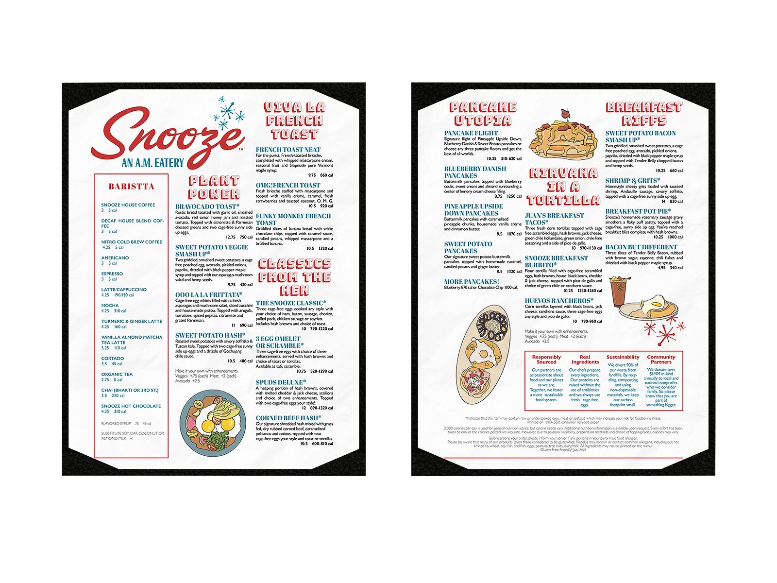 Snooze Menu Redesign by Grace Pierce on Dribbble