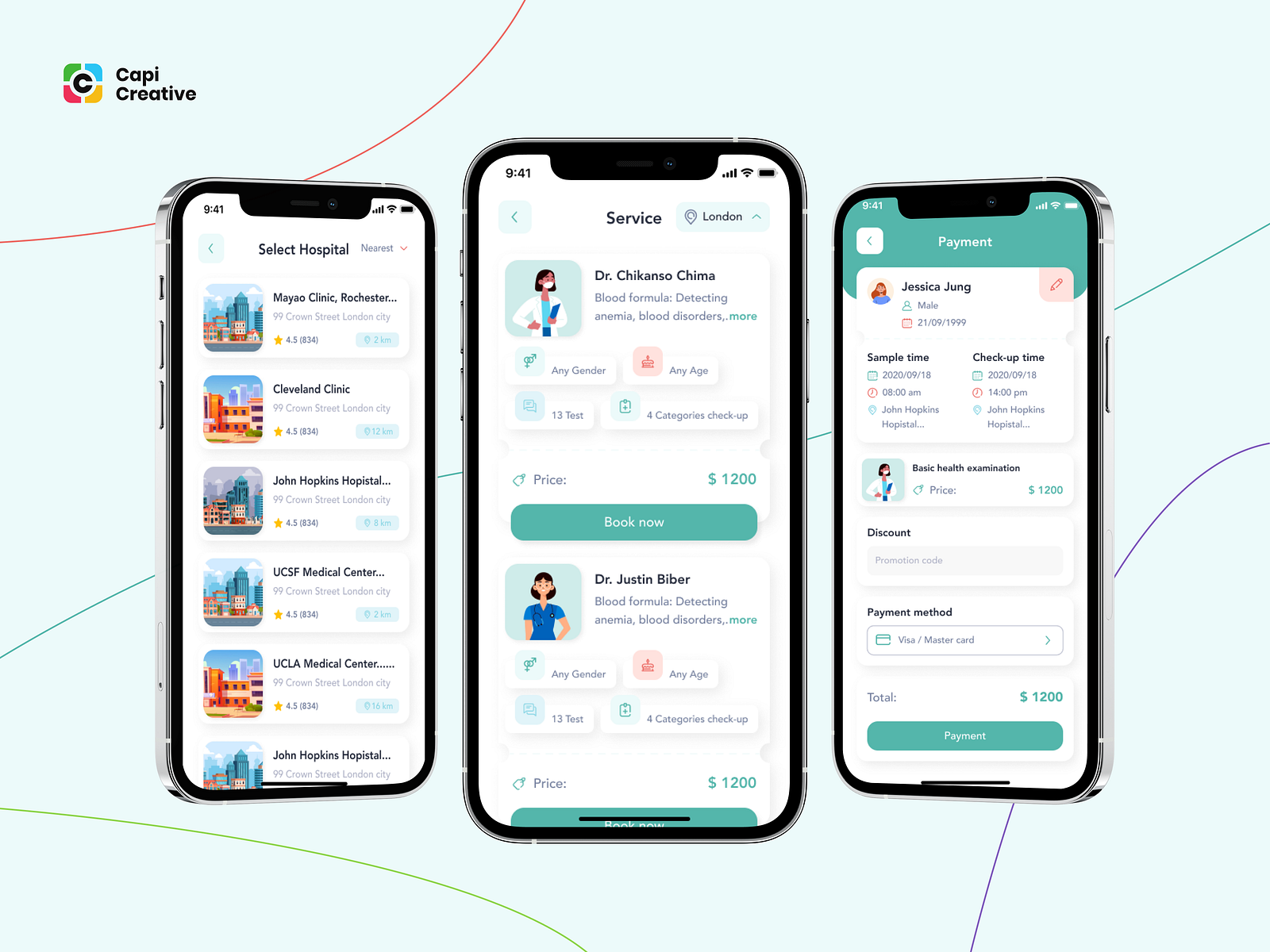 Heally - Mobile App UI Design Concept by Capi Product on Dribbble