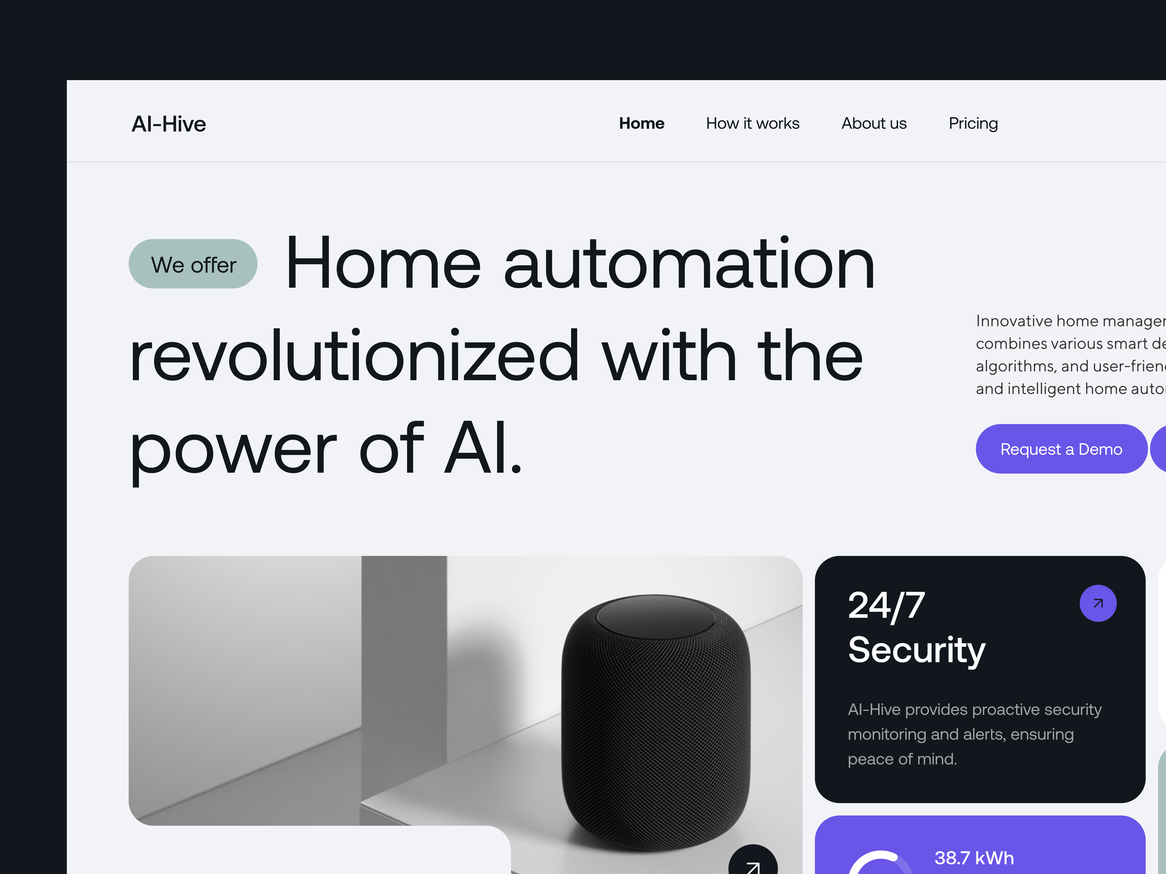 AI-Hive - AI Website by Arounda UI/UX for Arounda on Dribbble
