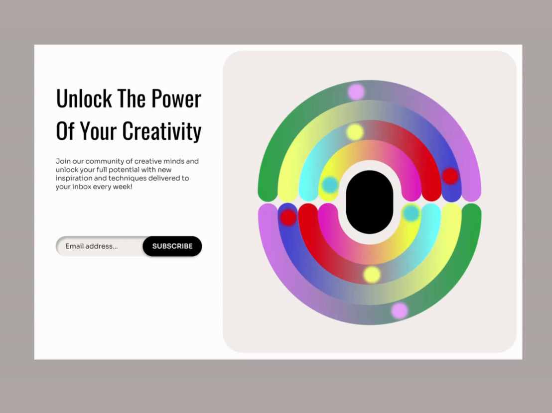 #016 Pop-Up / Overlay - Subscription Page #DailyUI by Anna Gutowska on ...
