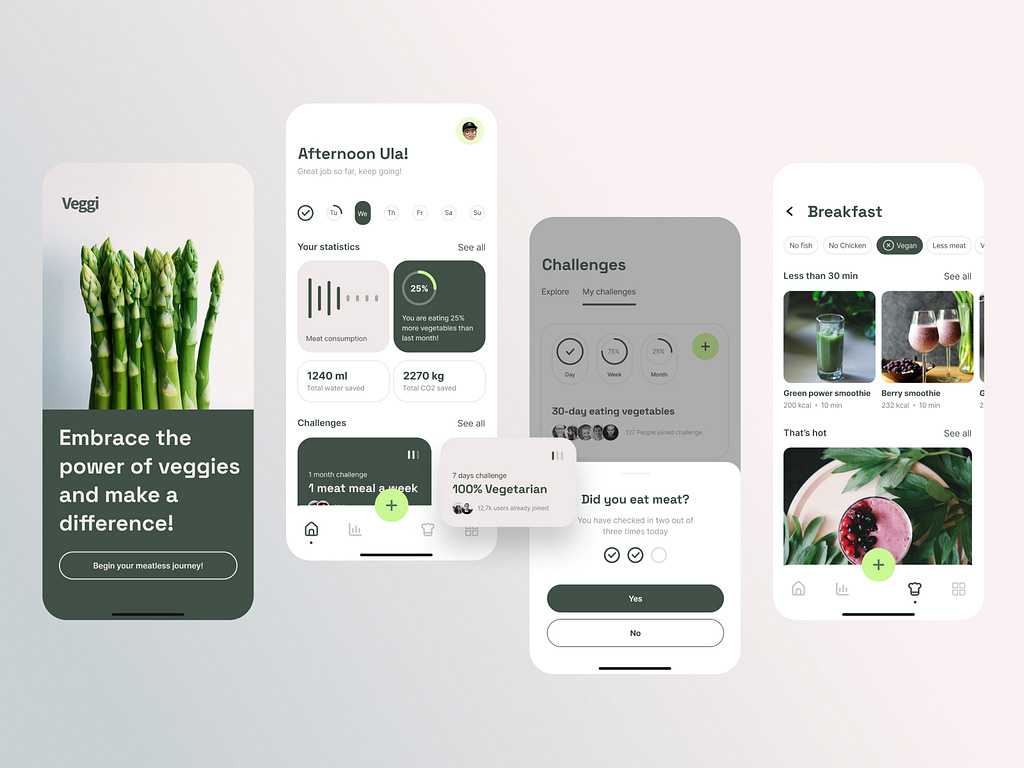 Sustainable eating app concept by Urszula Gębska for Netguru | B Corp ...