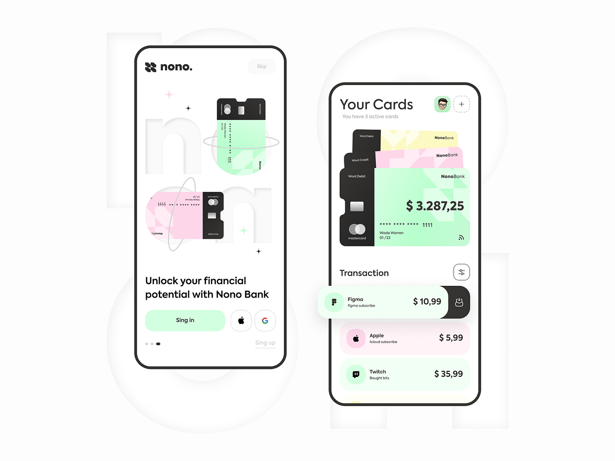 Flutter App designs, themes, templates and downloadable graphic ...