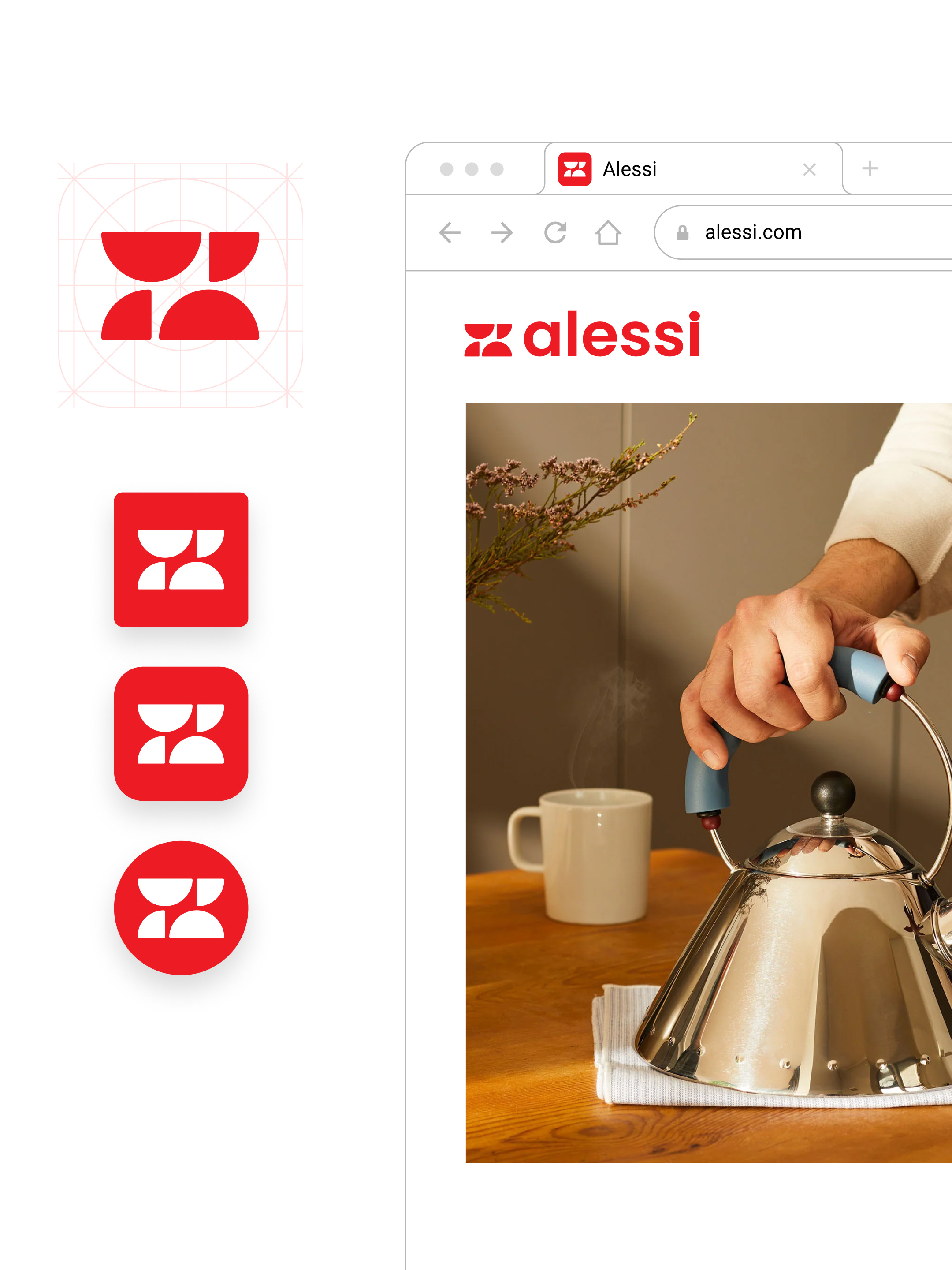 Alessi Logo Redesign by Paolo Imbag | Muni Studio on Dribbble