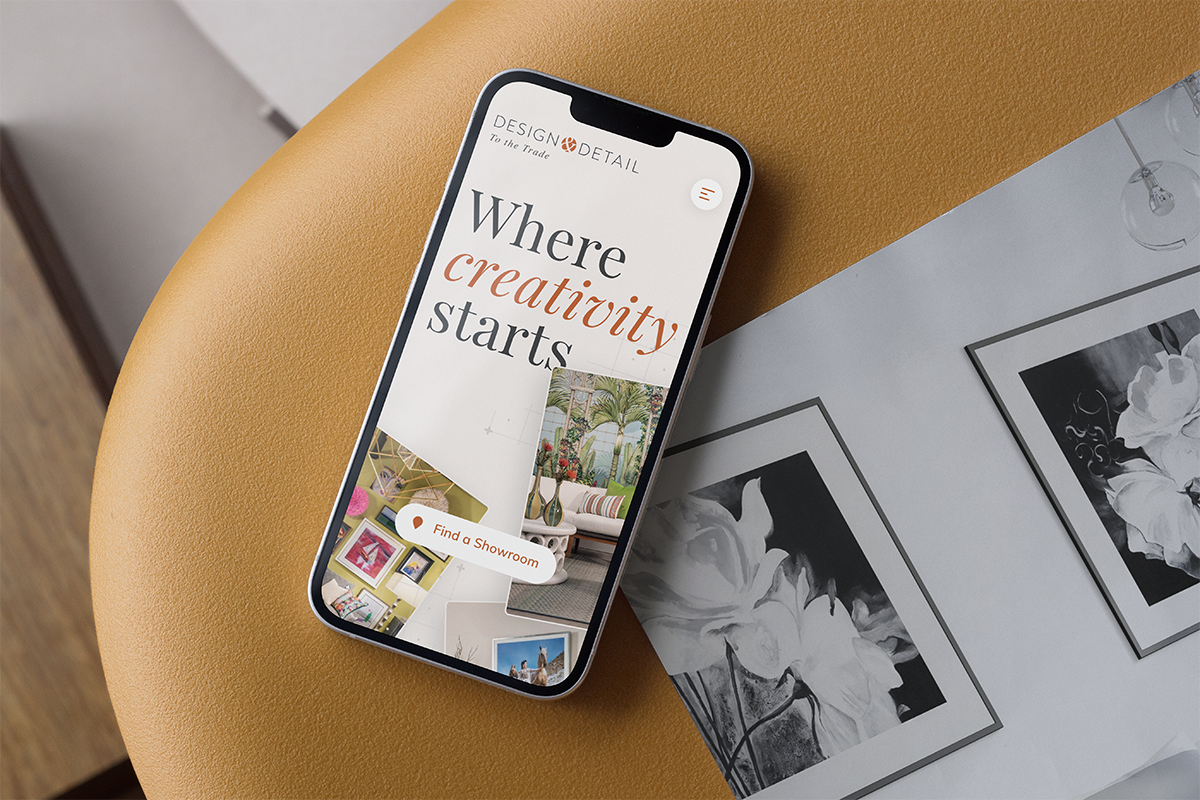 Interior Design Showroom Website by Bob Schuster on Dribbble