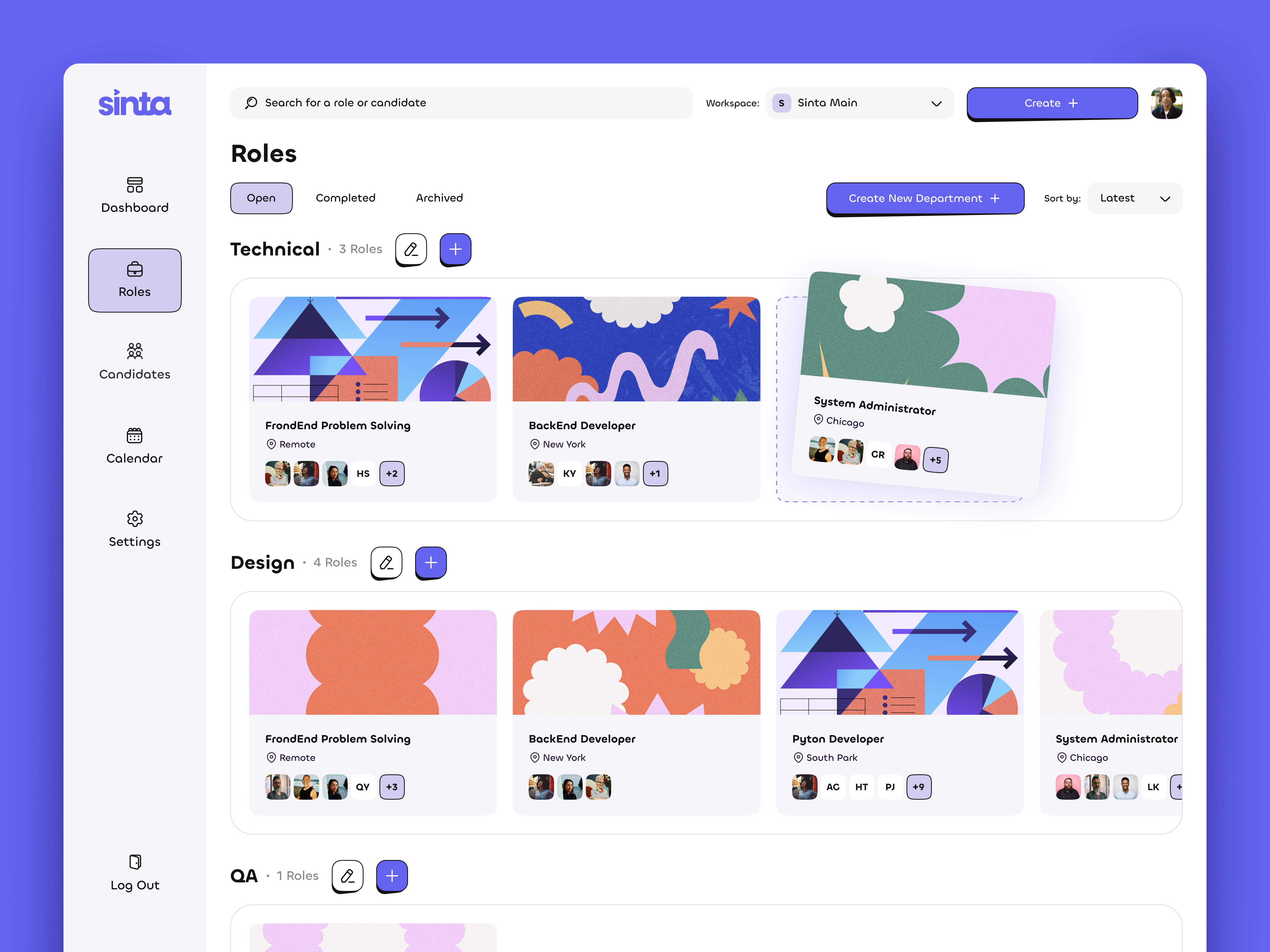 Sinta - HR Web App Case Study by Arounda UI/UX for Arounda on Dribbble