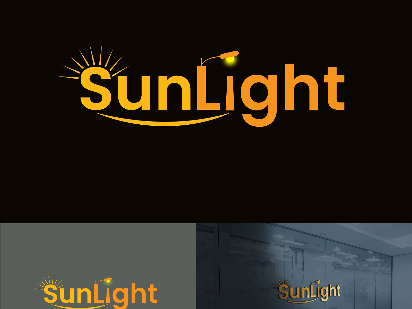 logo | logo design | Sunlight logo by Obeyed Aqib on Dribbble
