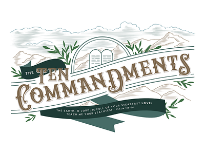 10 Commandments designs, themes, templates and downloadable graphic ...