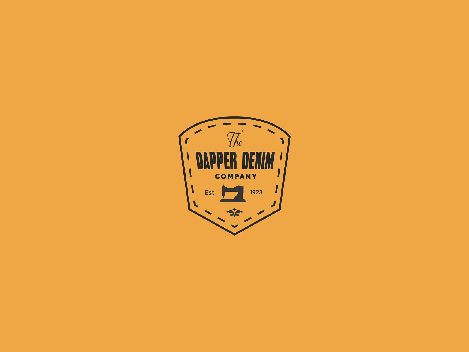 Dapper Denim Logo Design - Vintage-Inspired Clothing Brand by Jhonny ...
