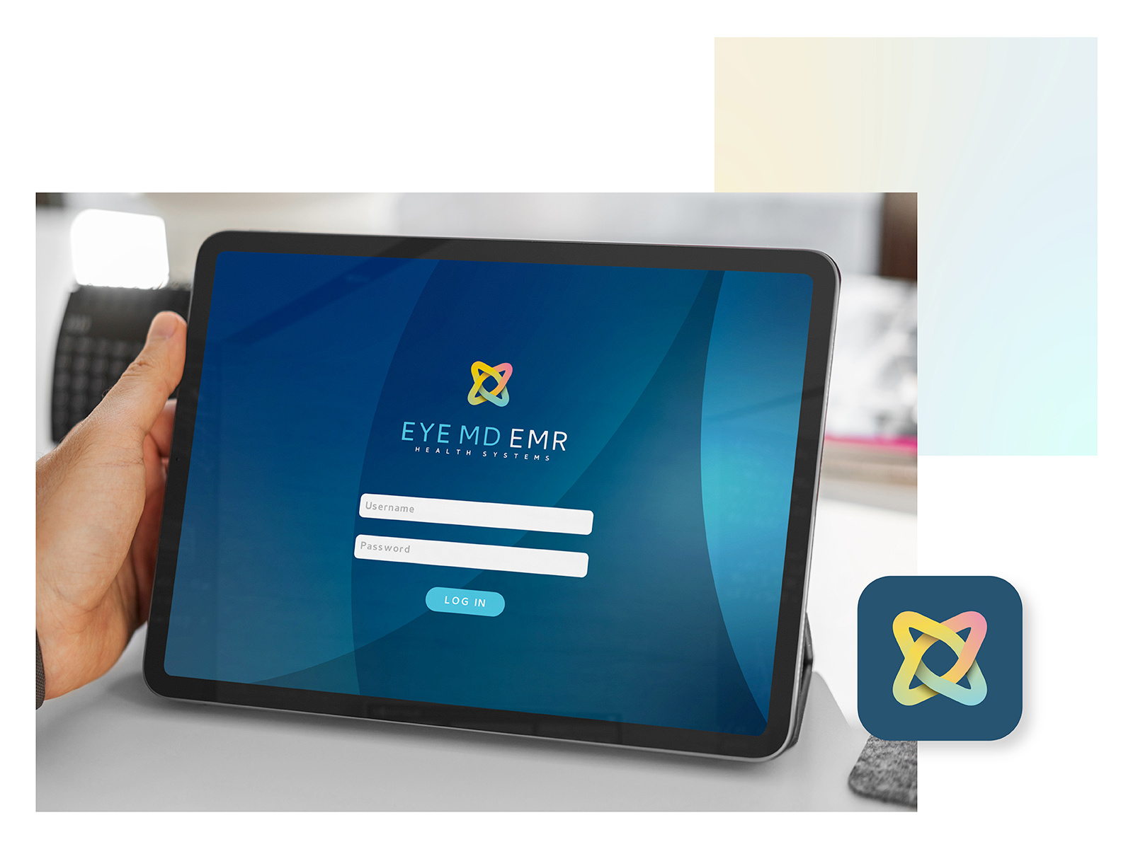 Eye MD EMR - Branding by Antonio Zacarias for Vala Marketing on Dribbble