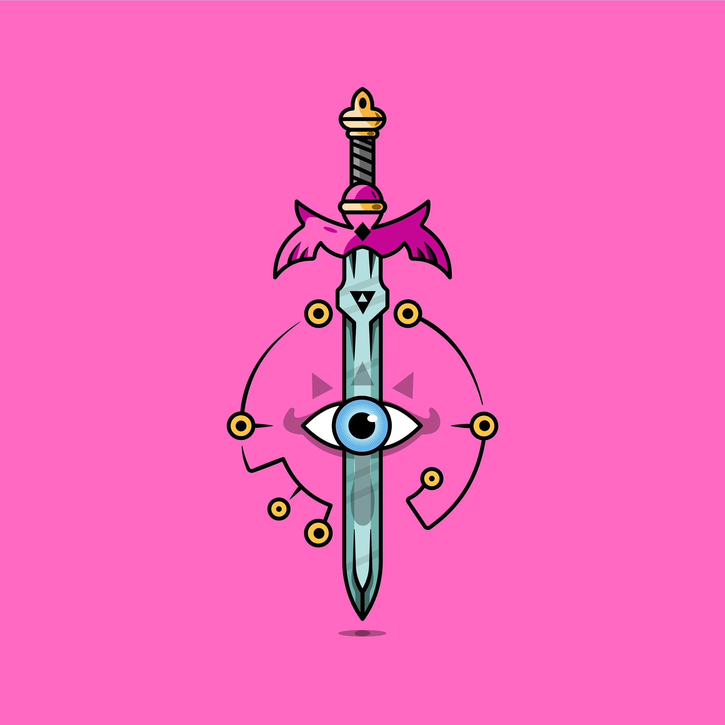 Sword Logo> by Mohammed Awad on Dribbble