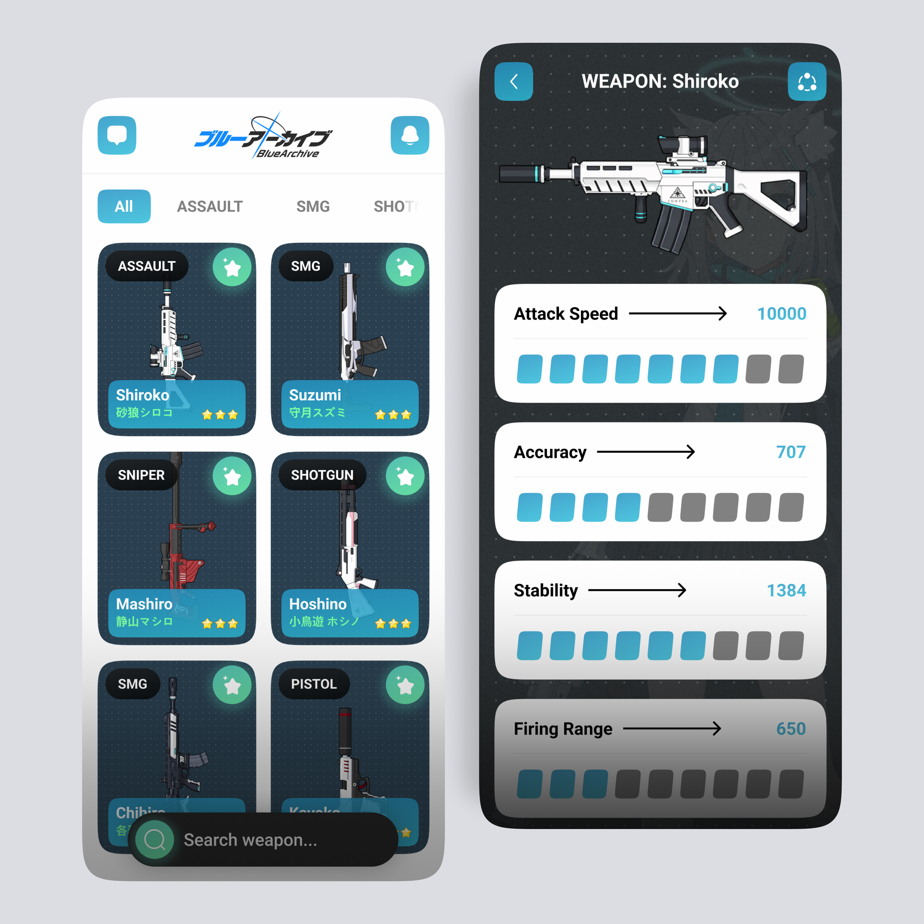 Blue Archive | App Design by Andre Rio on Dribbble