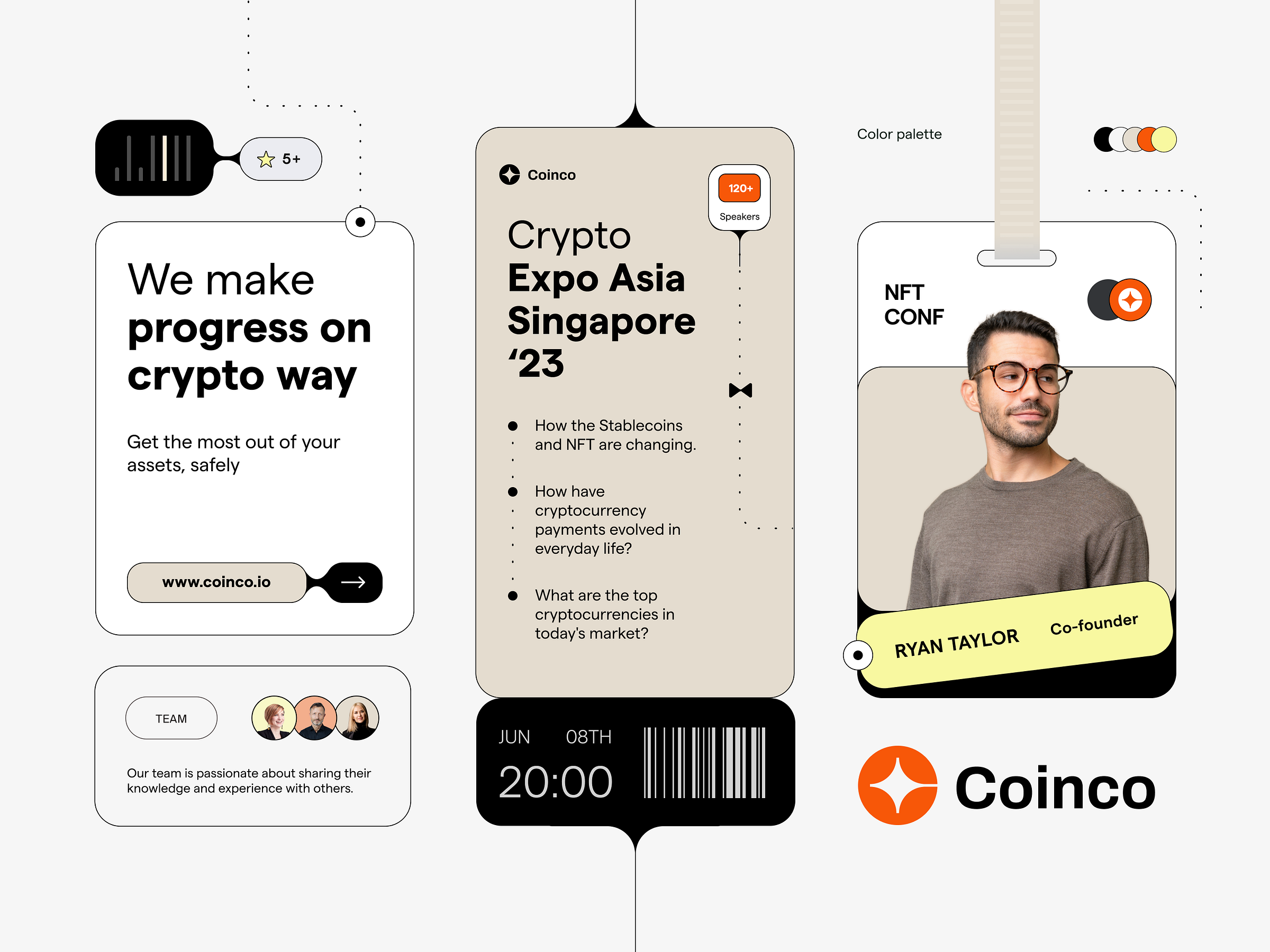 Coinco Visual Identity by Halo Branding for HALO LAB on Dribbble