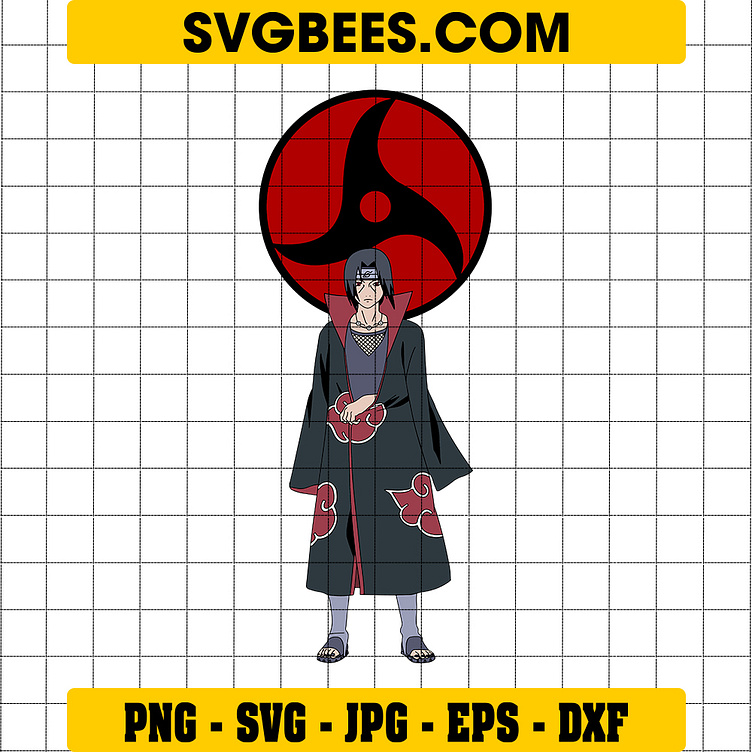 Itachi Uchiha SVG by SVGbees: SVG Files for Cricut - Get Premium SVGs ...