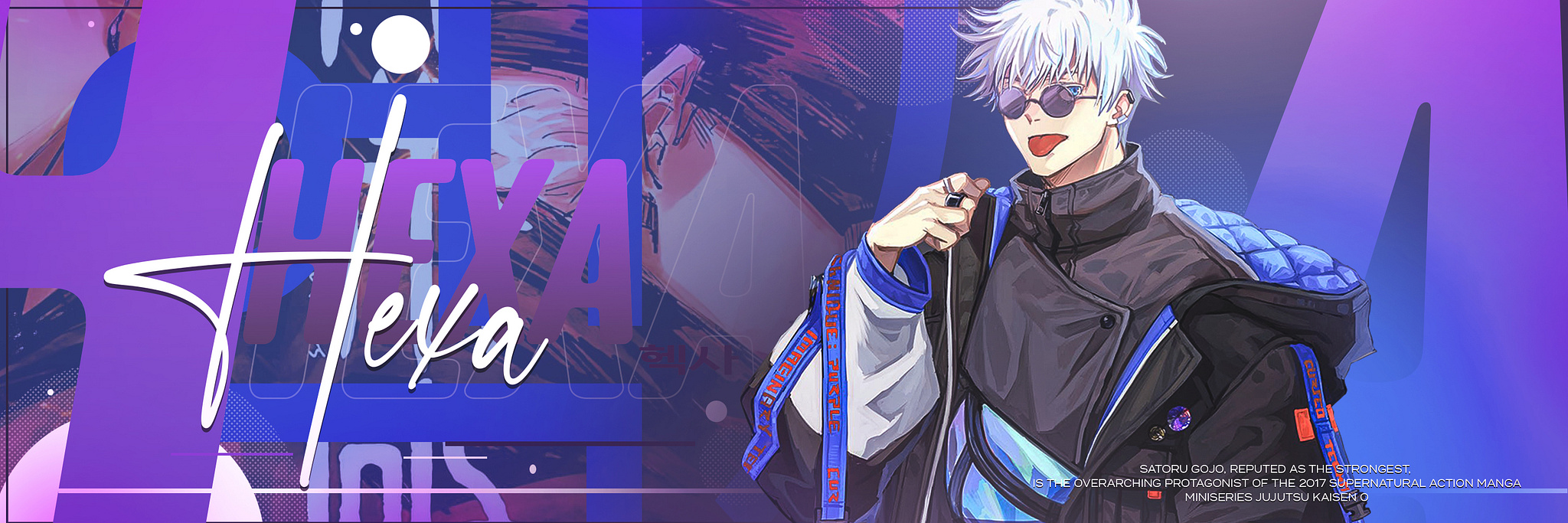 Jujutsu Kaisen S2 Gojo Satoru Banner by HexaTitan on Dribbble