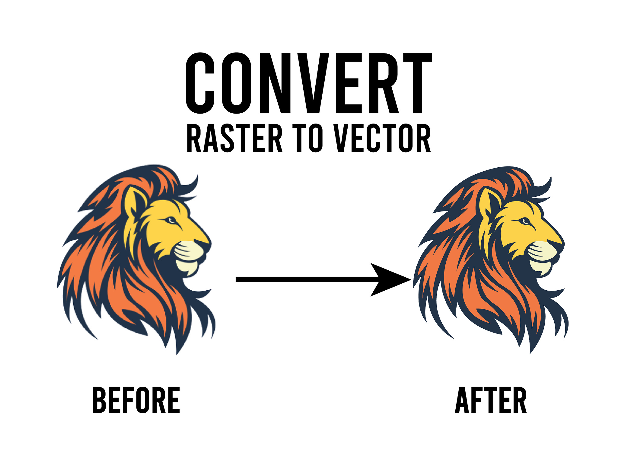 Convert Raster logo to vector logo by Tracing BD on Dribbble
