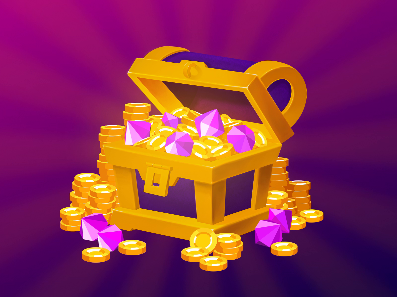 Game UI Treasure Сhest by Volya Novik on Dribbble