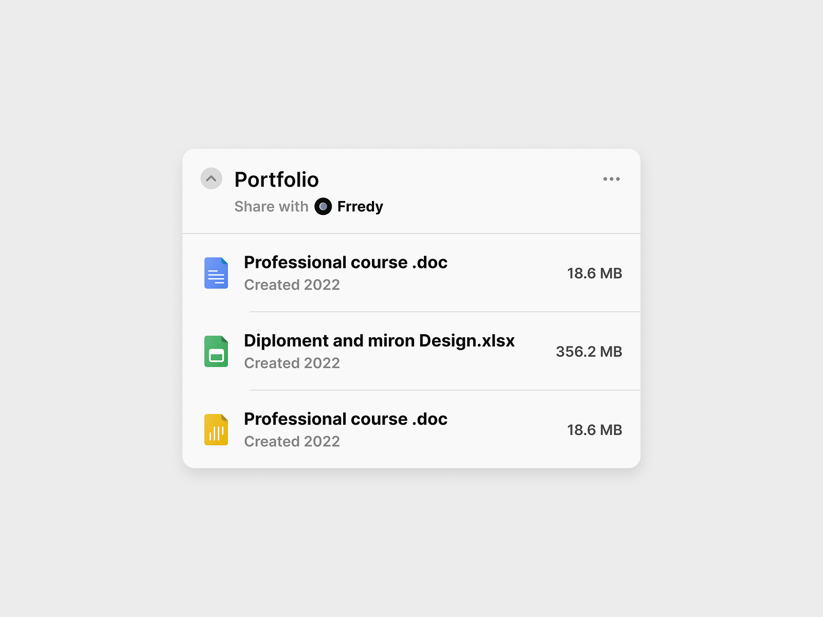 Document list card by Fenil Prajapati on Dribbble Document list card by Fenil Prajapati on Dribbble