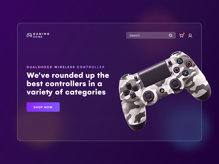 Browse thousands of Console UI images for design inspiration | Dribbble
