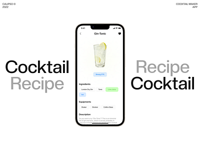 Cocktail App designs, themes, templates and downloadable graphic ...