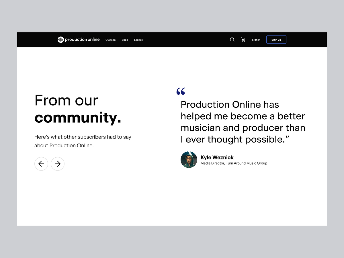 Testimonial Slider designs, themes, templates and downloadable graphic ...