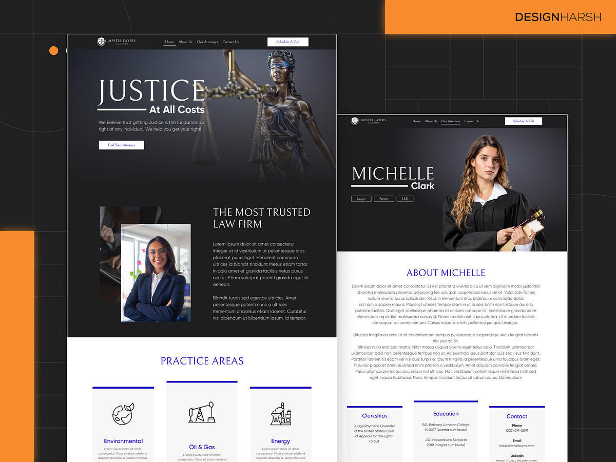 Browse thousands of Law UI images for design inspiration | Dribbble