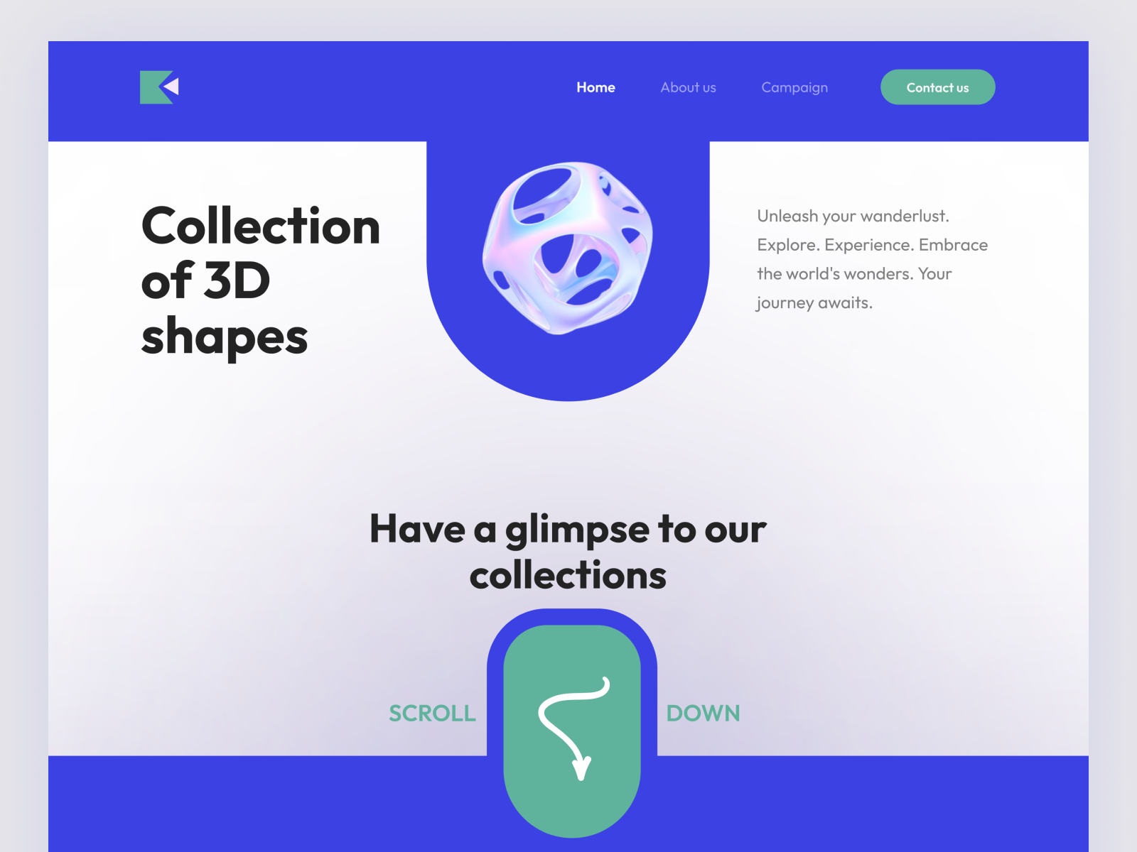 Digital Asset Library Landing Page by Thuhidul Islam on Dribbble
