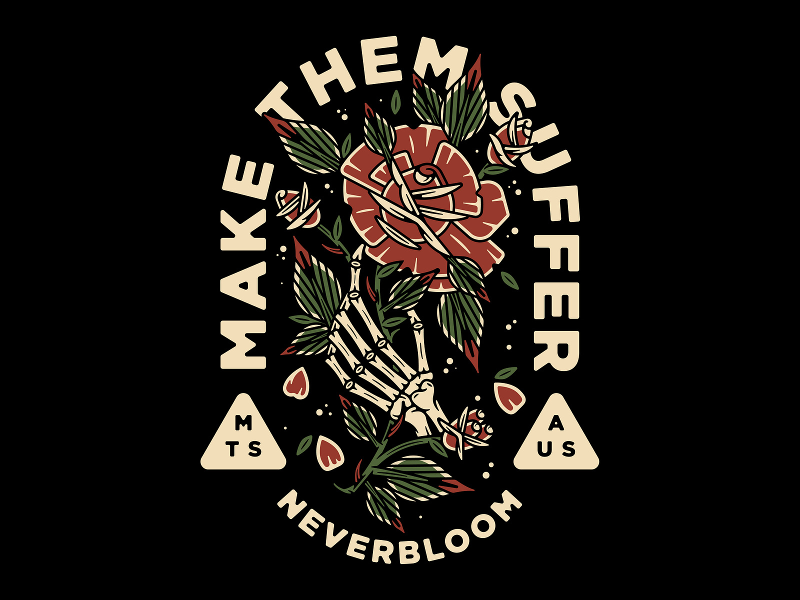 MAKE THEM SUFFER by Chris Costa on Dribbble