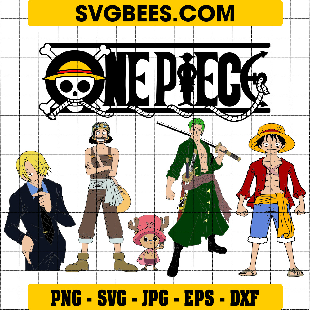 One Piece SVG by SVGbees: SVG Files for Cricut - Get Premium SVGs on ...