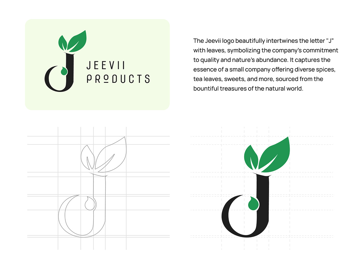 Jeevii Logo Design 🌿 by Shamry on Dribbble