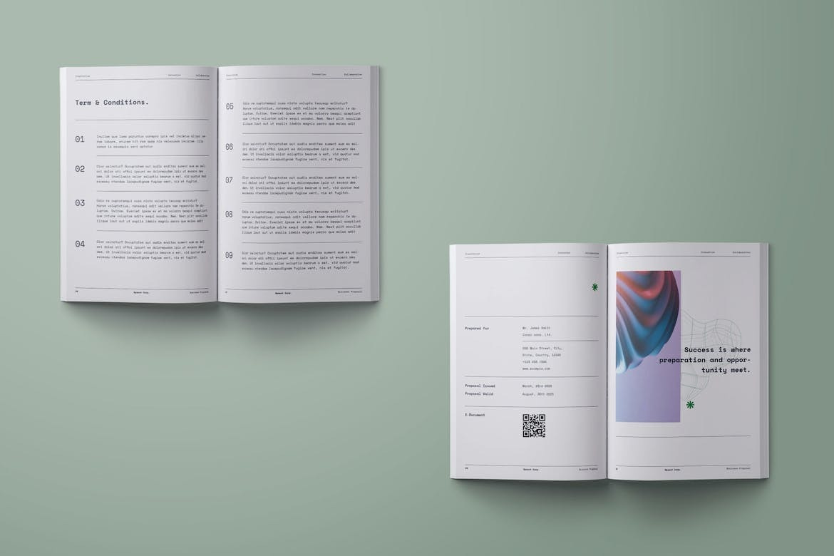 Word Project Proposal | Spaech by InDesign Essence on Dribbble