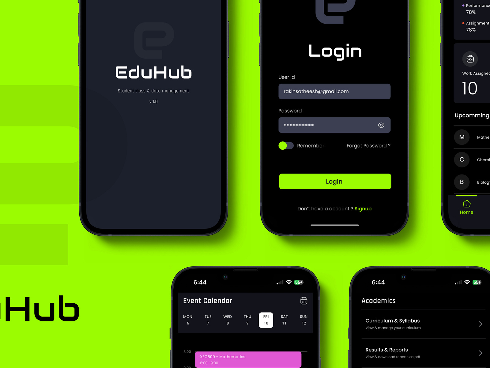 Edu - Hub by Sathish Rakin on Dribbble