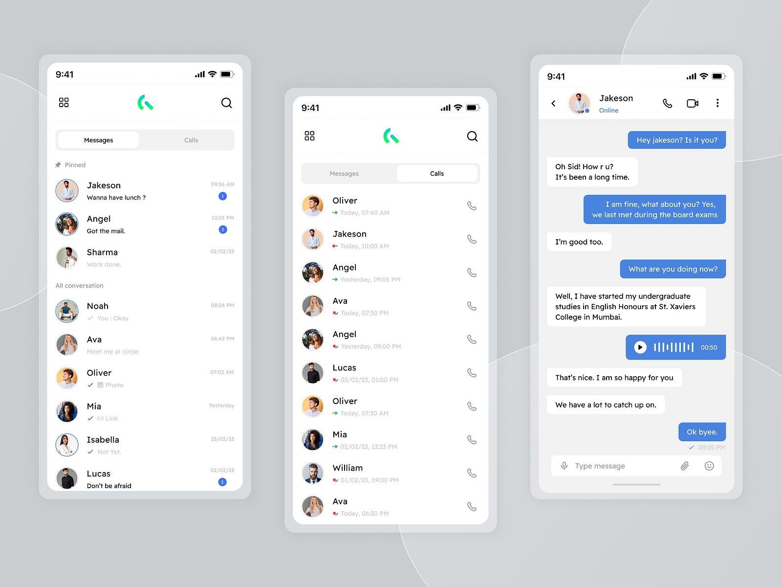 Direct message by Sathish Reddy on Dribbble
