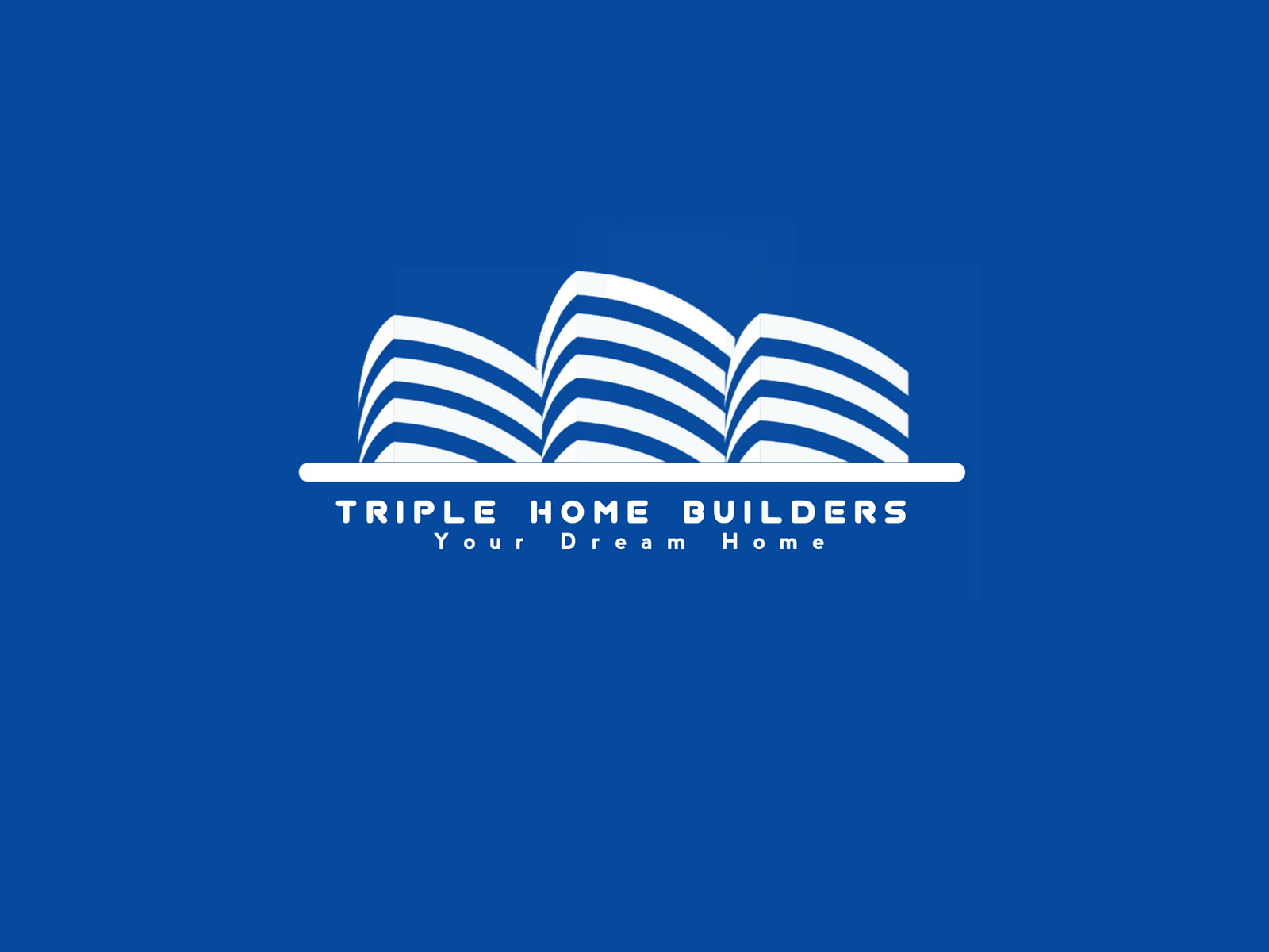 Triple Home Logo by Victor Folorunso on Dribbble