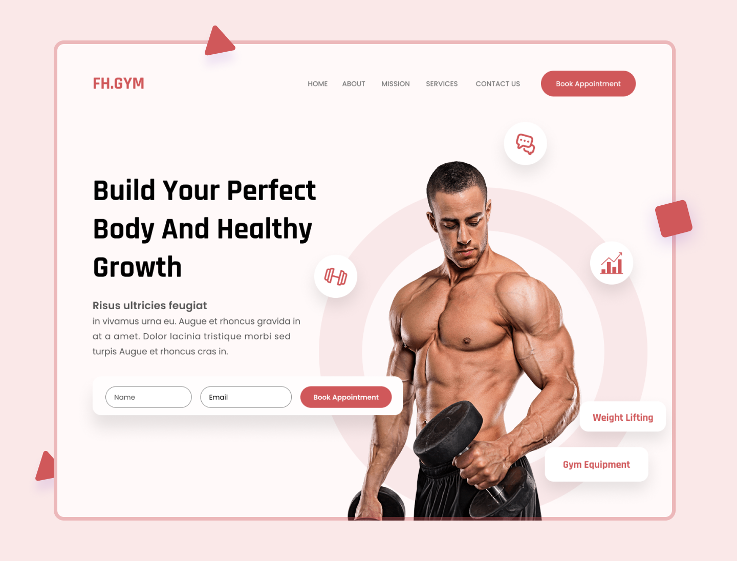 FH.GYM: Your Ultimate Guide to Gym and Health by Sayef Habib on Dribbble