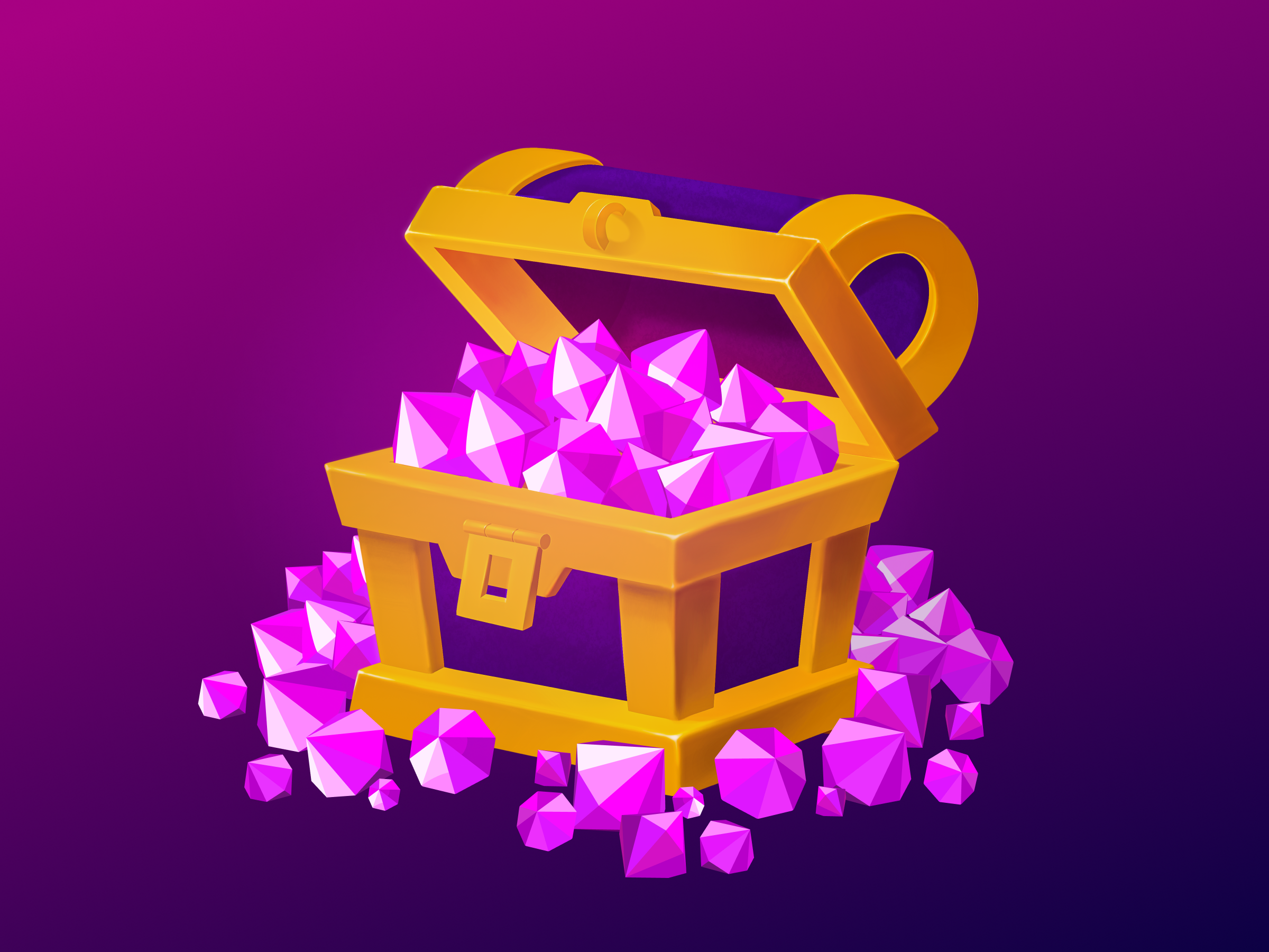 Game UI Treasure Сhest by Volya Novik on Dribbble