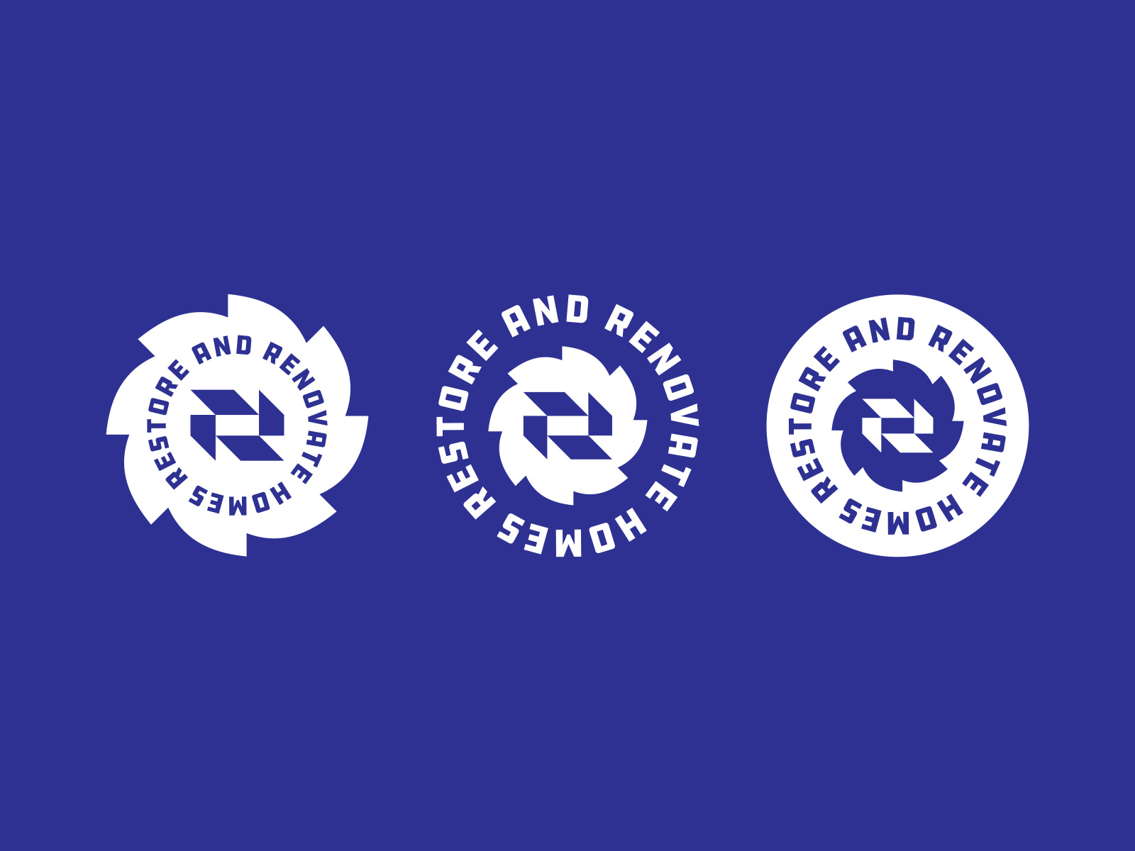 Restore and Renovate Homes Logo by Dave Bullen on Dribbble