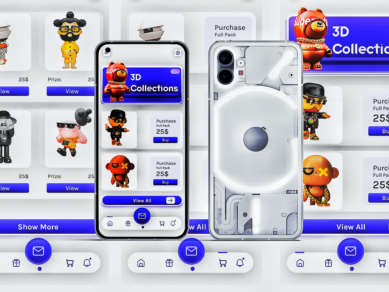 3d shopping store by UI__UX_GUY on Dribbble