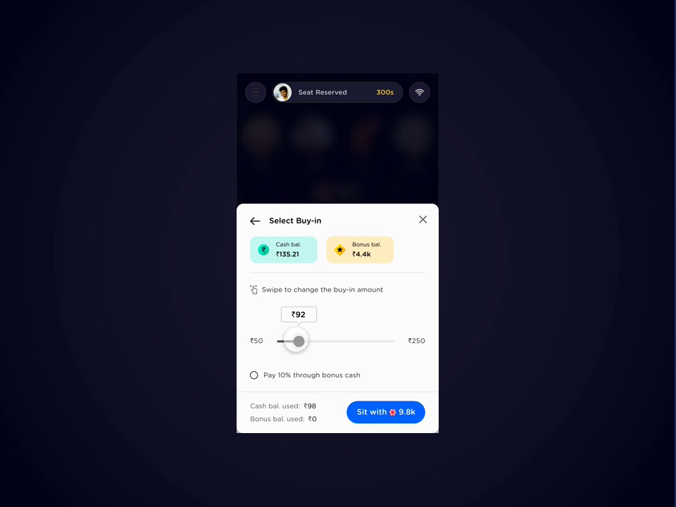 Slider Interaction for small screens by Priyank Agarwal on Dribbble