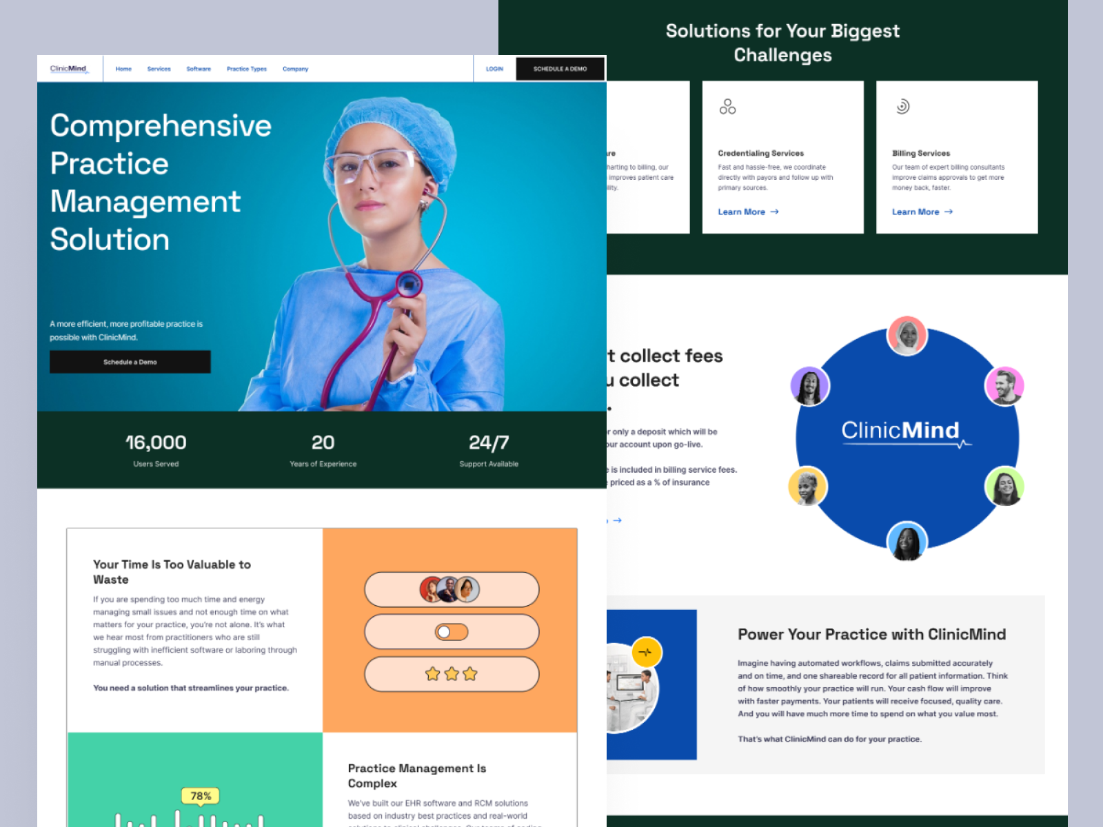 Clinic Mind by Vishal Verma on Dribbble