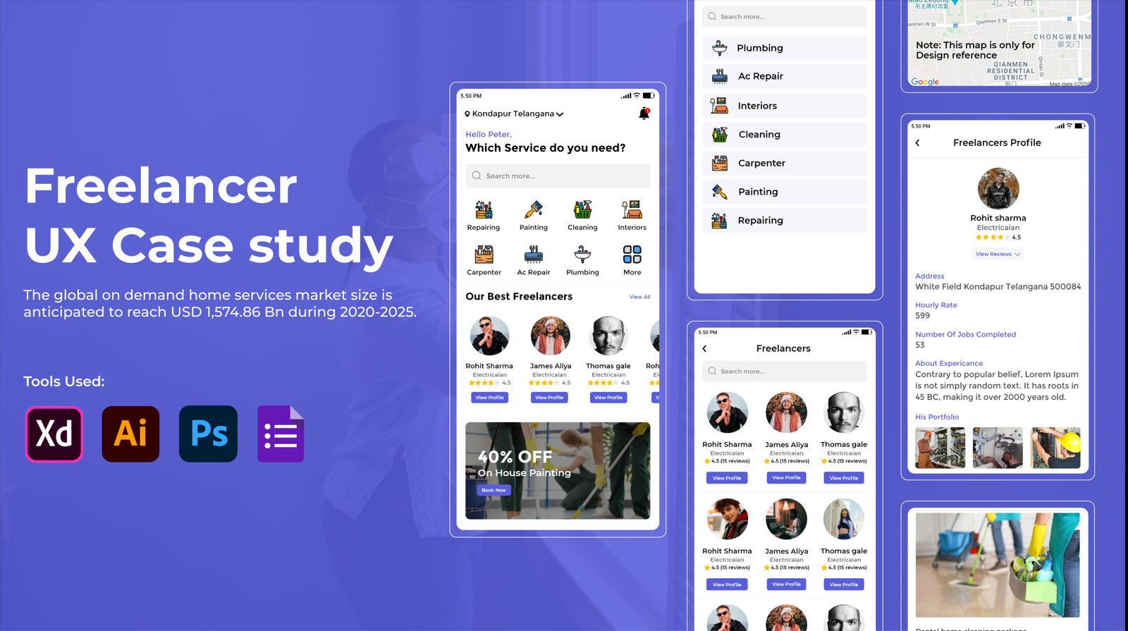 Freelancer by Srikanth Dorola on Dribbble