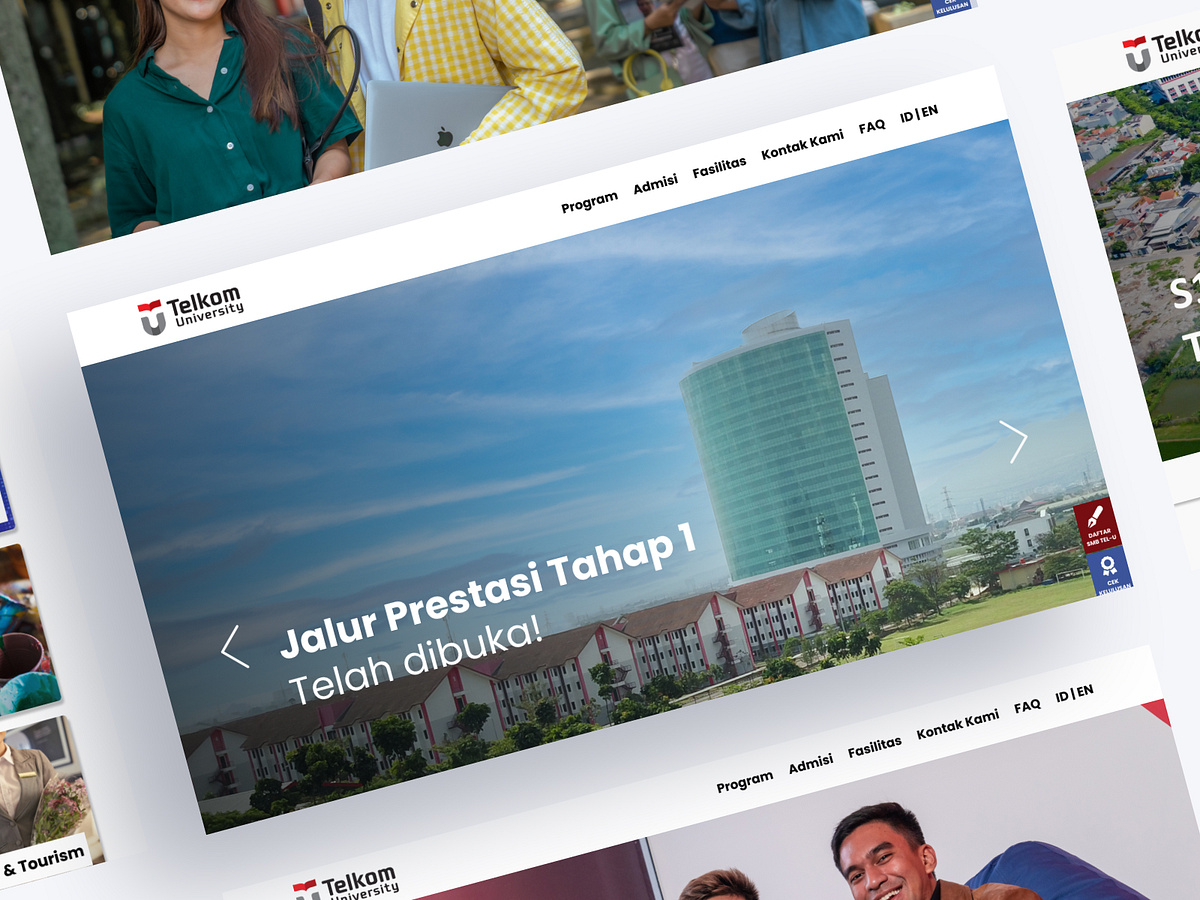 University UI Web Design by muhammad zen asshafi on Dribbble