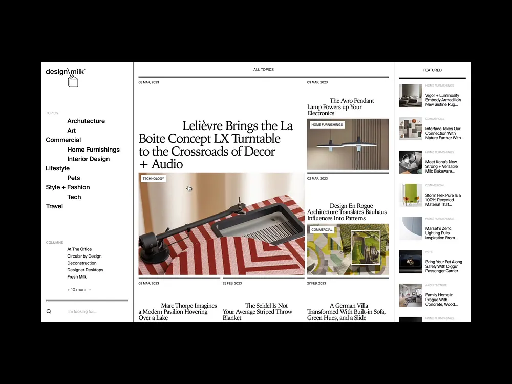 Article Page designs, themes, templates and downloadable graphic ...