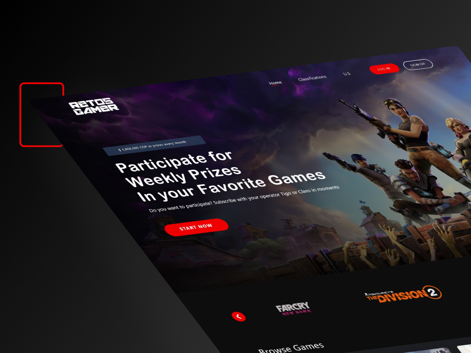 Gaming Website UI/UX Design by Zamova on Dribbble