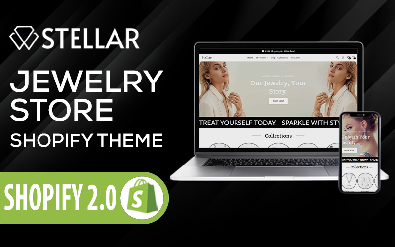 Stellar - Jewelry Shopify Theme by Youssef on Dribbble