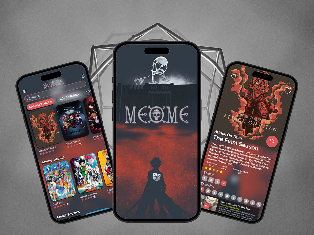 Anime UI designs, themes, templates and downloadable graphic elements ...